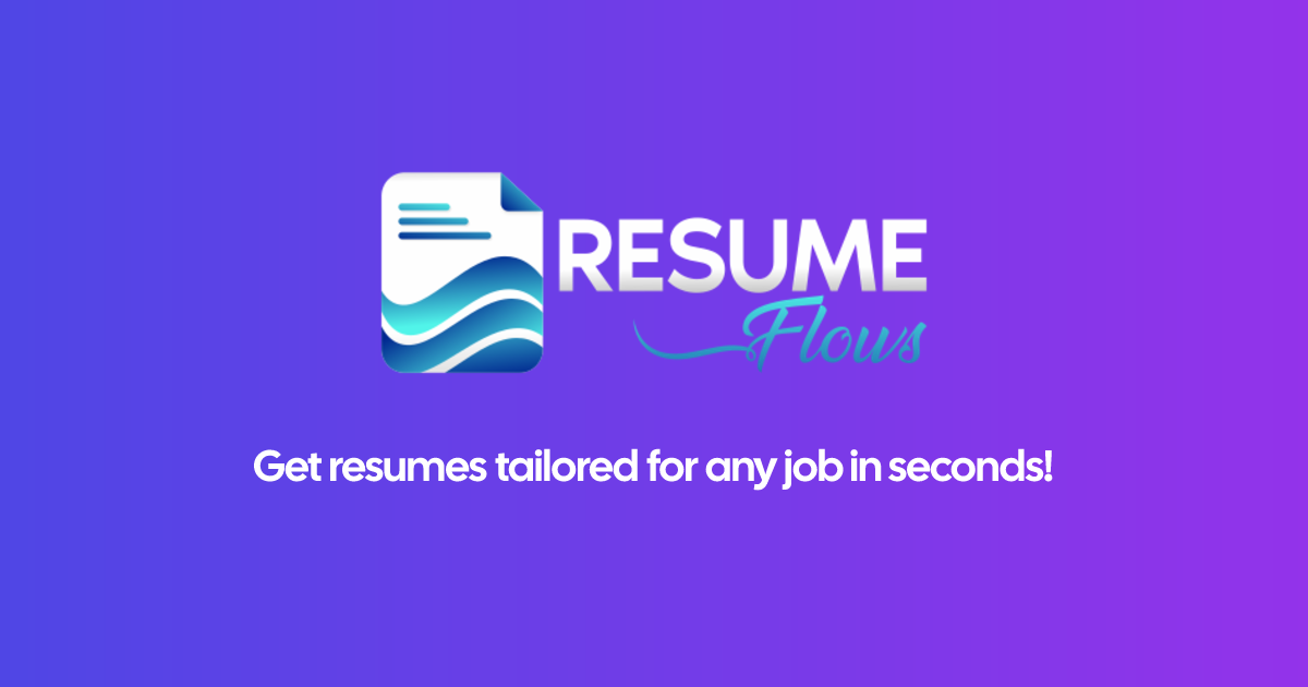 Resume Flows | ResumeFlows